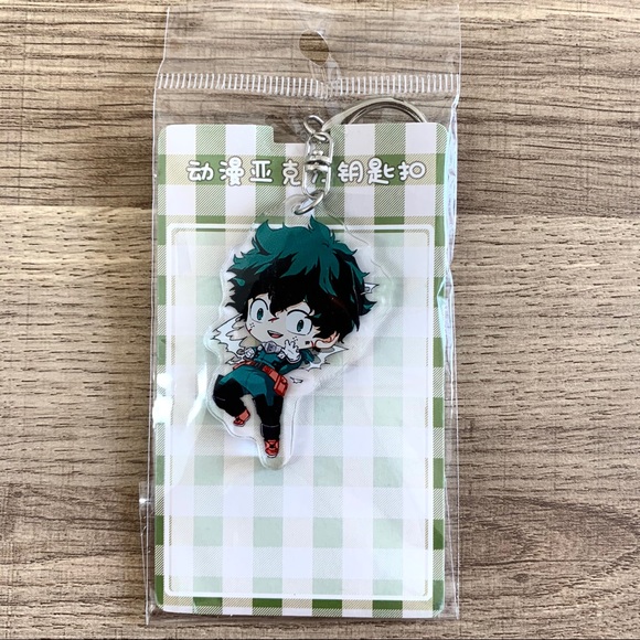 unknown | Accessories | Deku Midoriya Keychain My Hero Academia Anime ...